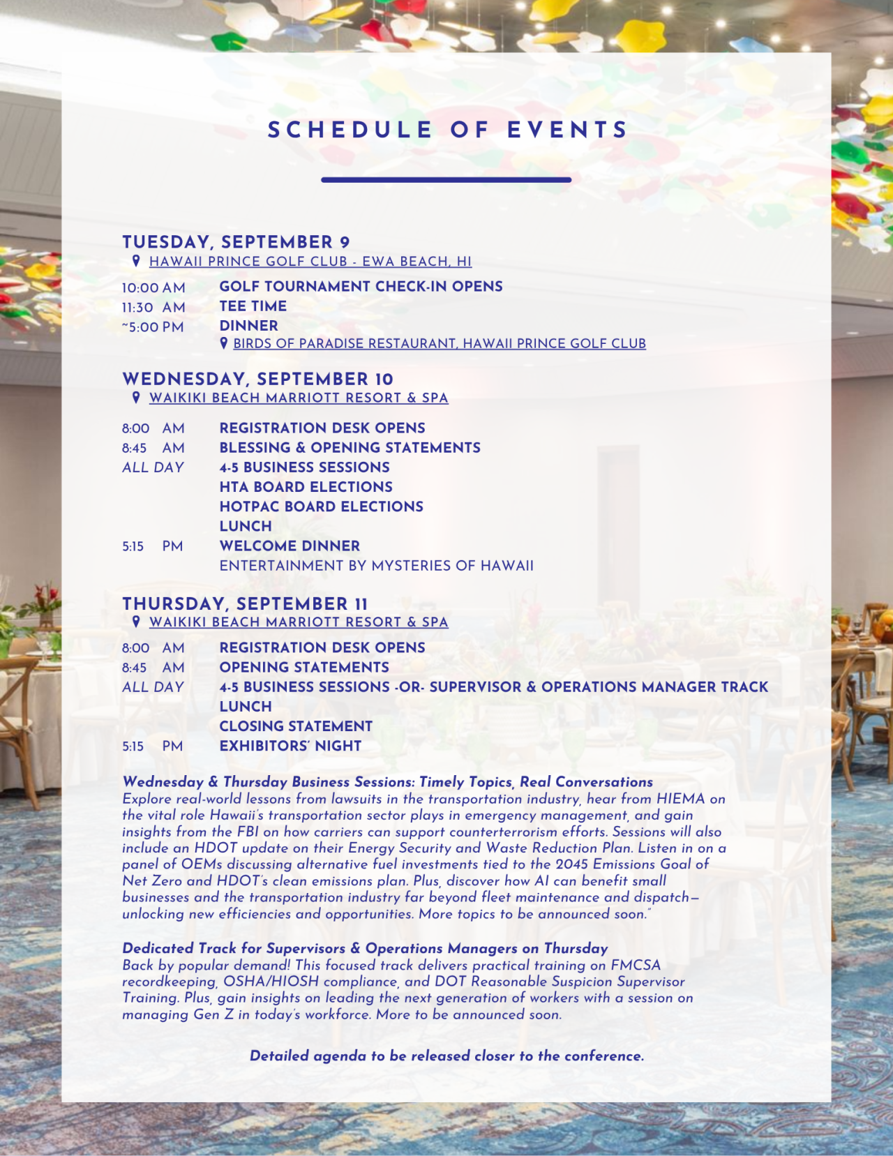 HTA Annual Conference | HTA Hawaii